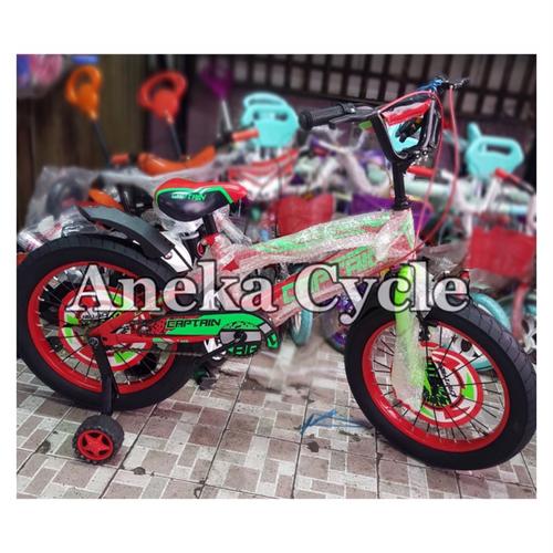 Jual Sepeda Anak BMX Captain 16 Ban Jumbo Ban Besar Sepeda Roda Empat ...