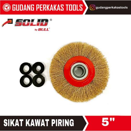 Jual Sikat kawat piring 5” SOLID - Kota Magelang - BULL TOOL INDONESIA ...