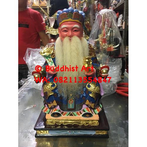 Jual Dewa Tua Pe Kong Hok Tek Ceng Sin 10 inch kayu - Jakarta Utara ...