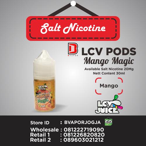 Jual LCV PODS MANGO MAGIC (Mango Ice) Salt Nic 20mg ; 30ml - Kab ...