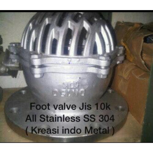 Jual 3” Foot Valve stainless SS 304 ( 3 inch ) - Jis 10K - All SS304 ...