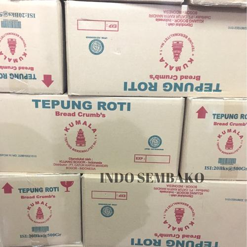 Jual Tepung Roti Dus / Tepung Roti Kumala ( 20 bks x 500g ) / Tepung ...