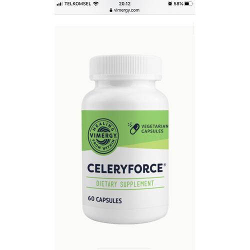 Jual Vimergy Celery Force 60 capsules - Kota Medan - Phyto Triple ...