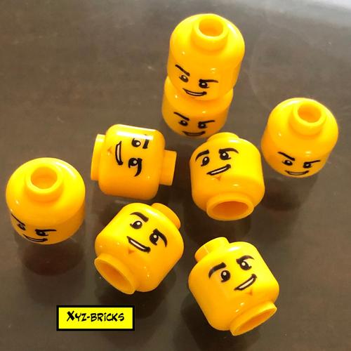 Jual LEGO PARTS 6021844 - Mini Head No. 1147 Bright Yellow - Kab ...