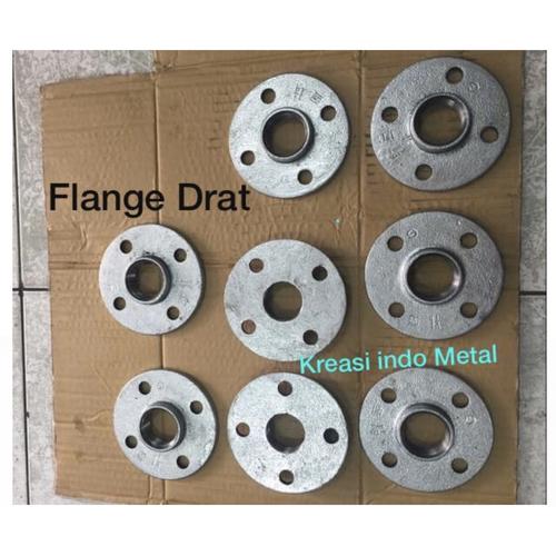 Jual Flange Drat Galvanis 1/2 inch - Jakarta Pusat - kreasiindometal ...