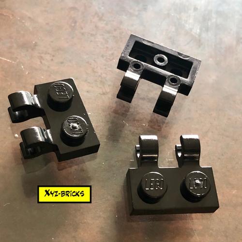 Jual LEGO PARTS 4556158 - Plate 1x2 with Vertical Holder Black - Kab ...