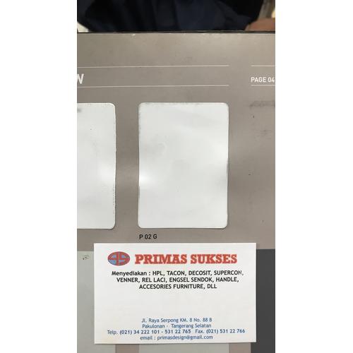 Jual Taco Sheet P 02 G Putih Kilap / Huben Sheet / Deco Sheet / Pvc ...