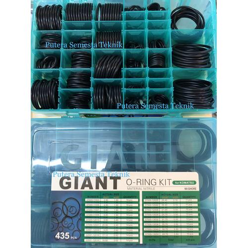 Jual GIANT for Komatsu Seals Nitrile O-Ring Service Kit Box oring set ...