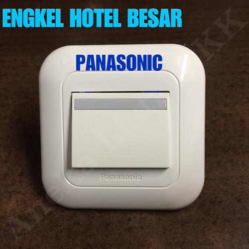 Jual PANASONIC SAKLAR ENGKEL HOTEL BESAR WIDE SERIES INBOW TUNGGAL IB ...