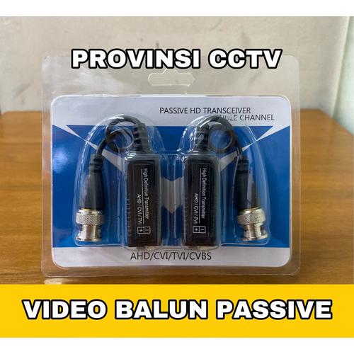 Jual Video Balun Passive / Video Balun CCTV For Kabel UTP Cat 5 / Cat 6 ...