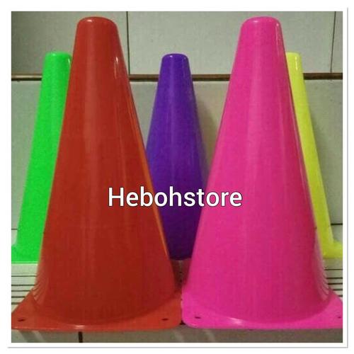 Jual Cone cones (12pcs)1 lsn KERUCUT FULL 23 cm UNTUK LATIHAN BOLA DLL ...
