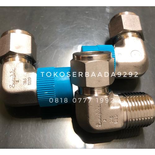 Jual Male elbow swagelok 1/2 x 1/2 - Jakarta Pusat - tokoserbaada9292 ...