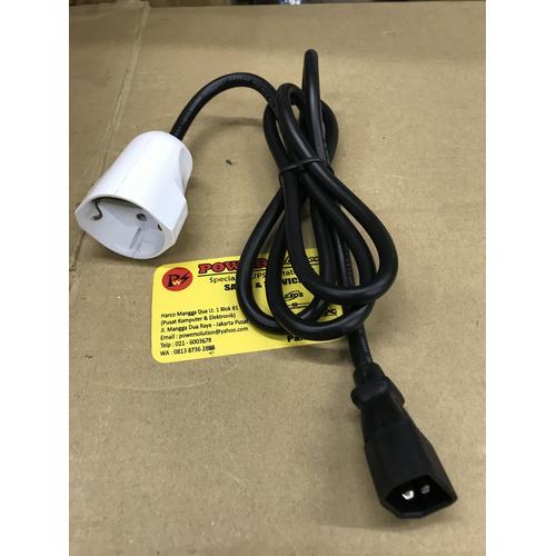 Jual Kabel power konverter pdu perubah clk Broco output ups Iec Apc 1 ...