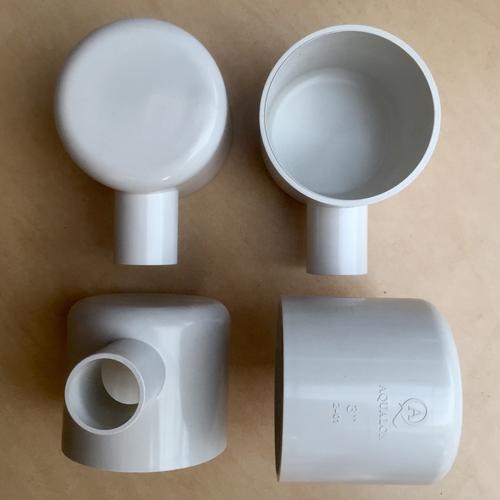Jual Elbow Cap Dop 3x1” inch utk Pipa PVC 3 inch NFT DFT Hidroponik ...