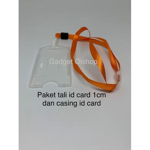 Jual Jual Tali Id Card 1cm dan Casing Id Card - Tempat Id card/Card ...