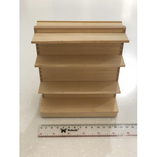 Jual Miniature Rak kayu rakit 2 muka / DIY Display Rack - Jakarta Utara ...