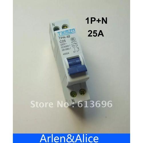 Jual MCB AC 25A 230V Slim Tpn 1P + N Mini Circuit Breaker MCB - Kota ...