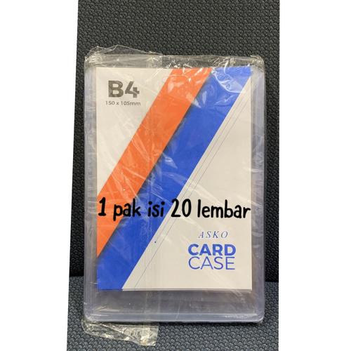 Jual Card case uk B4 / plastik ID card - Jakarta Barat - ATK BERKAT ...