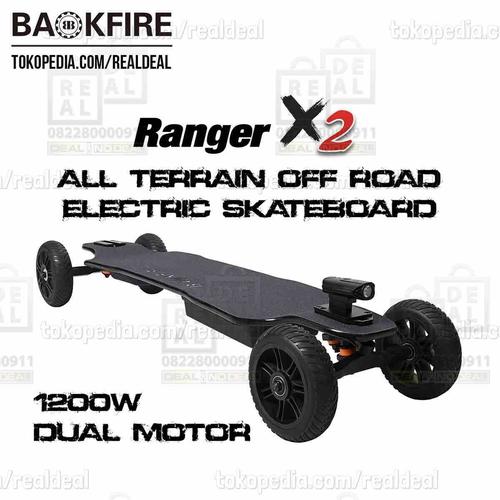 Jual BACKFIRE Ranger X2 All Terrain Offroad Electric Skateboard AT ...