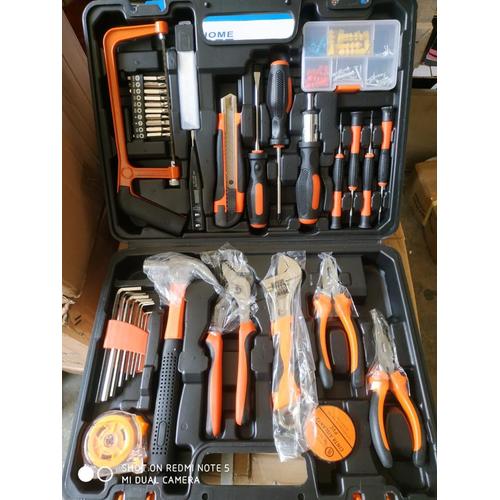 Jual Tool Kit Set 100pcs Toolkit Toolbox Tool Kit Tool Box BERKUALITAS ...