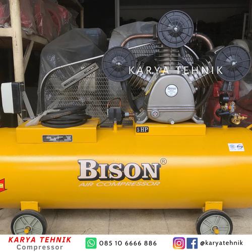 Jual Kompresor Udara BISON 5 HP (Two Stage) Tanpa Penggerak - Kota ...