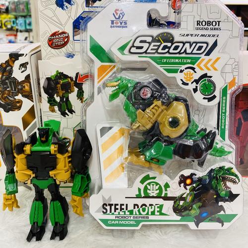 Jual Robot Transformer Dinosaur Robot Legend Series Steel Rope Hard ...