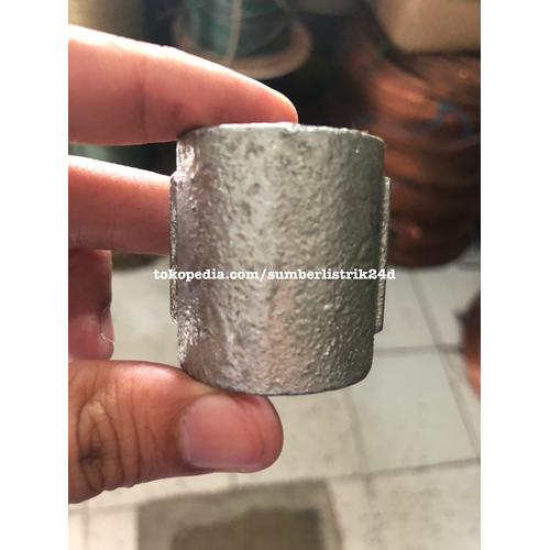 Jual Sok besi / sok drat besi / sok sambungan besi penangkal petir 3/4 ...