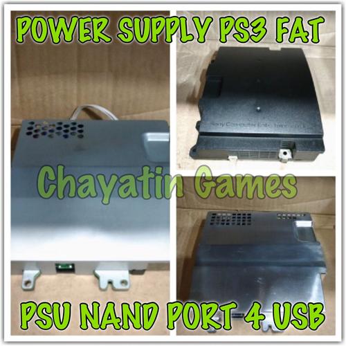 Jual POWER PS3 FAT - POWER SUPPLY PS3 FAT - 3 Pin - Jakarta Barat ...