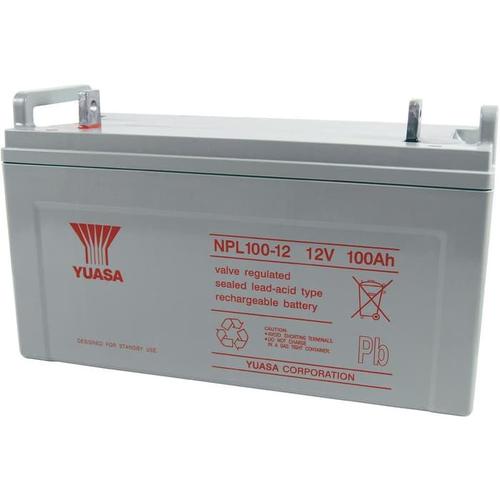 Jual Aki baterai Kering vrla agm Yuasa NPl100-12 12v 100ah 12 v 100 ah ...