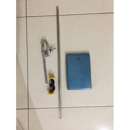 Jual batang statif dasar alas klem universal bosshead set - Jakarta ...