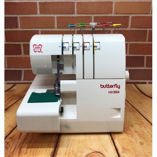 Jual Mesin Obras dan Neci BUTTERFLY Heavy Duty HD 864 - Kota Bandung - Mesin Jahit Multifungsi ...