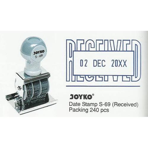 Jual Stempel Received Joyko S-69 - Received Stamp - Kota Surabaya ...