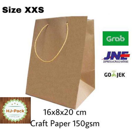 Jual GROSIR paperbag paper bag tas kertas tas online goodiebag XXS ...