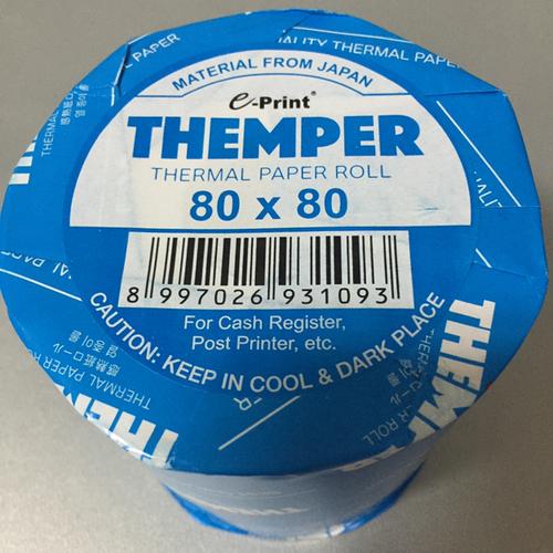 Jual Thermal Paper Roll 80X80 e-Print Themper Kertas Termal POS 80 X 80 ...