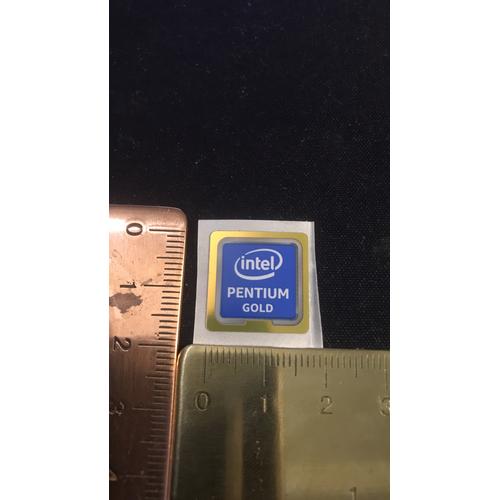 Jual Sticker stiker logo intel Pentium Gold ori - Kota Banjarmasin ...