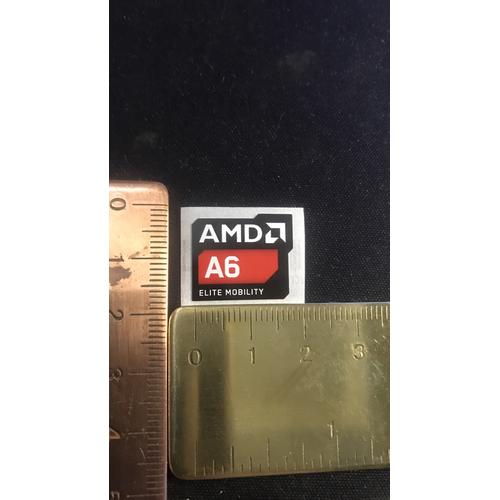 Jual Sticker stiker logo AMD A6 Elite Mobility - Kota Banjarmasin ...