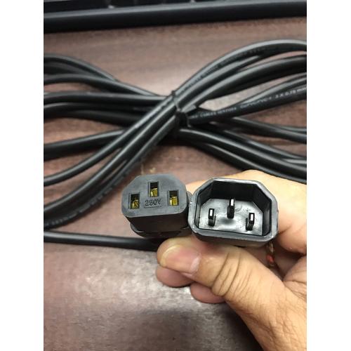 Jual Kabel Power Cpu-Monitor / Kabel Output ups Apc C13-C14 3x 0.75mm 5 ...