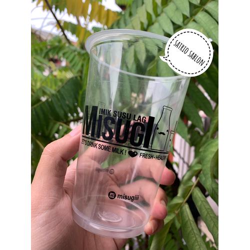 Jual sablon gelas plastik / gelas plastik /cetak gelas plastik - Kota ...