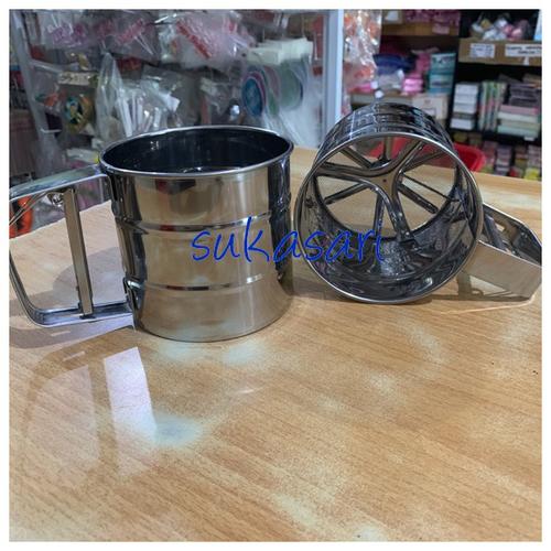 Jual Stainless steel Flour shifter 10 cm / ayakan tepung - Jakarta ...