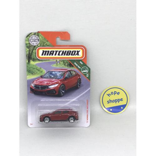 Jual Matchbox 17 Honda Civic Hatchback Merah Red MBX Road Trip JDM ...