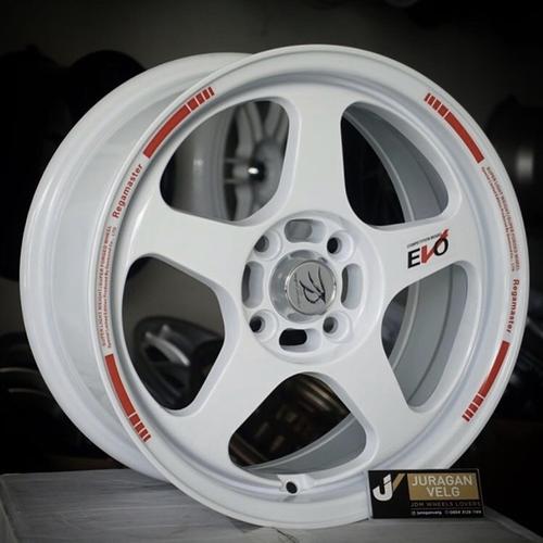 Jual Regamaster evo r15 white - Kab. Sidoarjo - Juragan Velg JDM ...