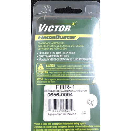 Jual Victor FBR-1 flashback arrestor for regulator/ FBR-1 flame buster ...