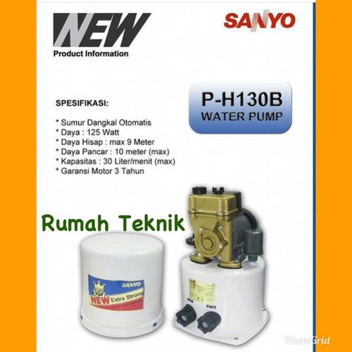 Jual pompa air sanyo 125 watt pompa dorong - Kota Tangerang - Rumah ...
