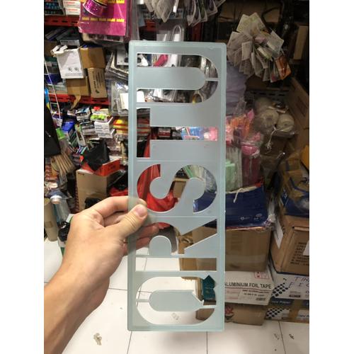 Jual Mal huruf jumbo 10 cm per huruf - Kota Bandung - Budhi bandung ...