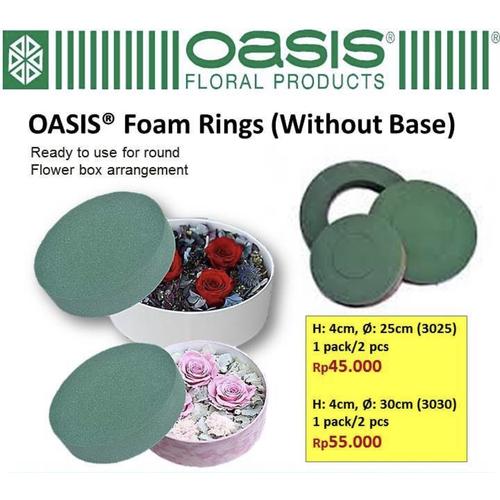 Jual OASIS Foam Ring (Without Base) ASLI D30 savana wasis barang ...