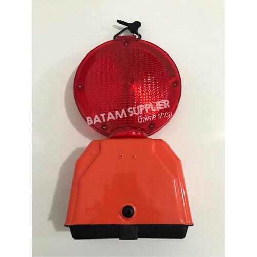 Jual Lampu tongkang / warning barricade lamps / flash light ( Merah ...
