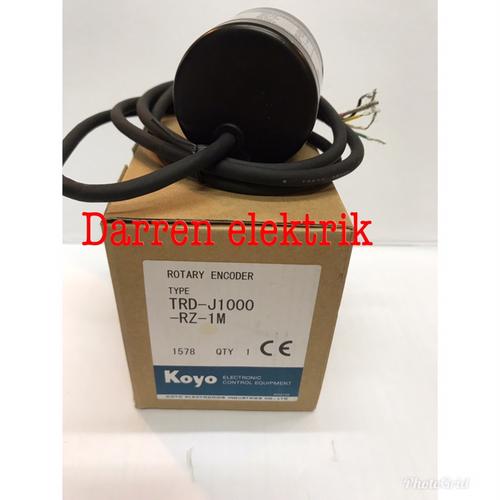 Jual Rotary encoder koyo TRD-J1000-RZ 1M,1000pr - Jakarta Barat - Darren elektrik | Tokopedia