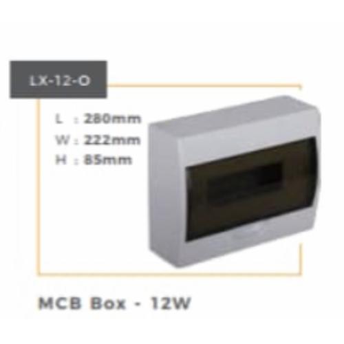 Jual Box MCB kotak MCB 12 group outbow putih larkin - Jakarta Pusat ...