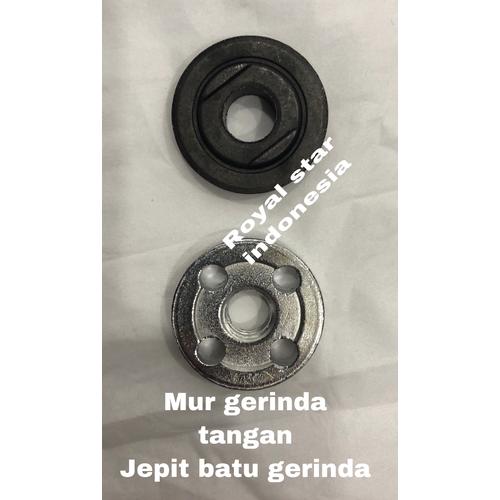 Jual Mur jepit batu gerinda tangan 4 inci mur gerinda - Kota Medan ...