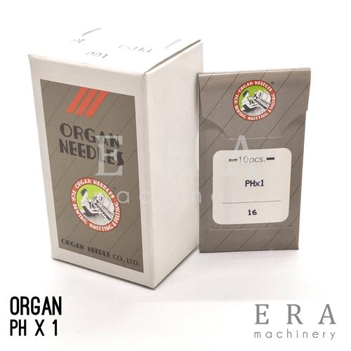 Jual Jarum Jahit PHx1 Organ Needles Japan PH x 1 Bordir Stik Rantai ...